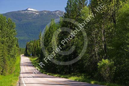 Montana Highway 83 near Kalispell, Montana. | David R. Frazier ...