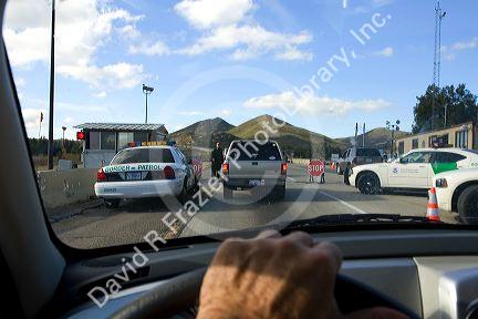 United States Border Patrol checkpoint on Interstate 8 west of El ...