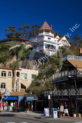Downtown Avalon on Catalina Island, California, USA. | David R. Frazier ...