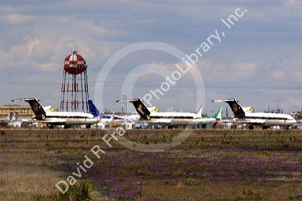 Boeing 727 jet scrap yard at Roswell, New Mexico. | David R. Frazier ...