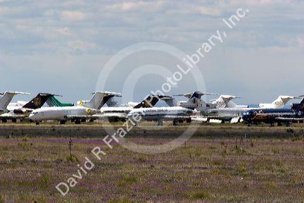 Boeing 727 jet scrap yard at Roswell, New Mexico. | David R. Frazier ...